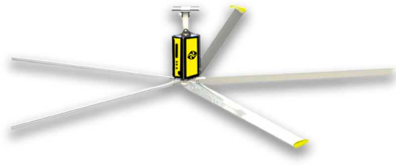 HVLS Fans Dubai | Dynamic Ventilation Dubai, UAE